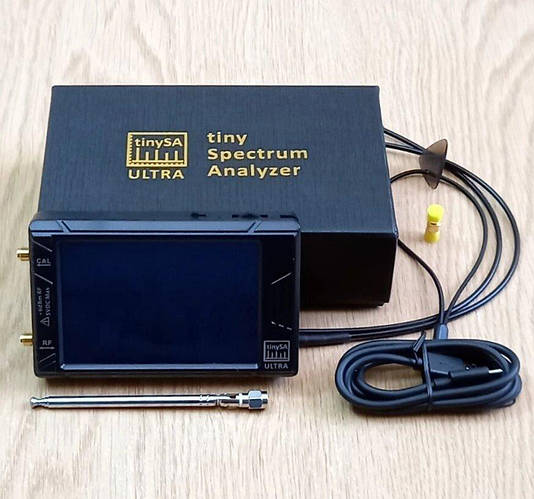 Купить Анализатор спектра частот TinySA ULTRA 4" 6GHz в комплекте с ...