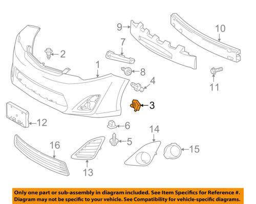 Крепеж переднего подкрылка Toyota Camry 50/Avalon '12-14/Lexus RX '12 ...