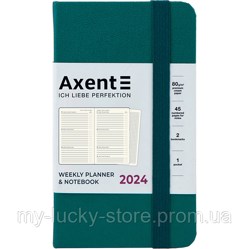 Щотижневик 2024 Axent Pocket Strong 90x150 мм (ID#1975868300), цена: 160.55 ₴, купить на Prom.ua