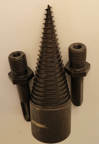 Дровокол насадка сверло Ø 32 мм. STHOR (ID#1976301132), цена: 350 ...