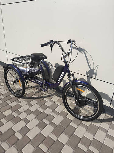 Трехколесный Электро Велосипед 450w 48v 8ah Id 1976393286 цена