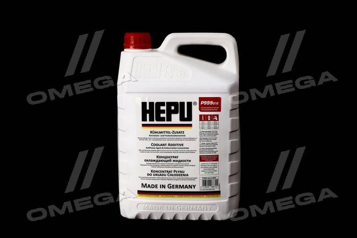 Антифриз HEPU G12 RED концентрат (Канистра 5л) P999-G12-005 UA58 (ID ...