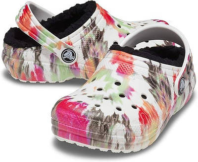 Утепленные сабо кроксы CROCS Classic Lined Tie Dye Clogs 26-26,5см ...