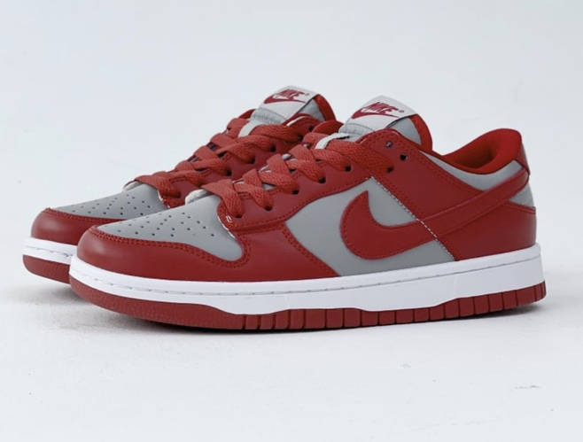 Купить Nike Dunk Red Grey, цена 2450 ₴ — Prom.ua (ID#1977093691)