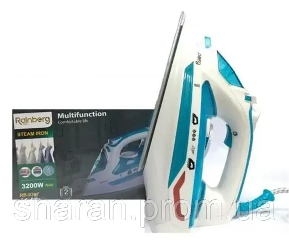 Великогабаритна потужна праска Rainberg Rb - 6307 3200w (ID#1977369298), цена: 850 ₴, купить на ...
