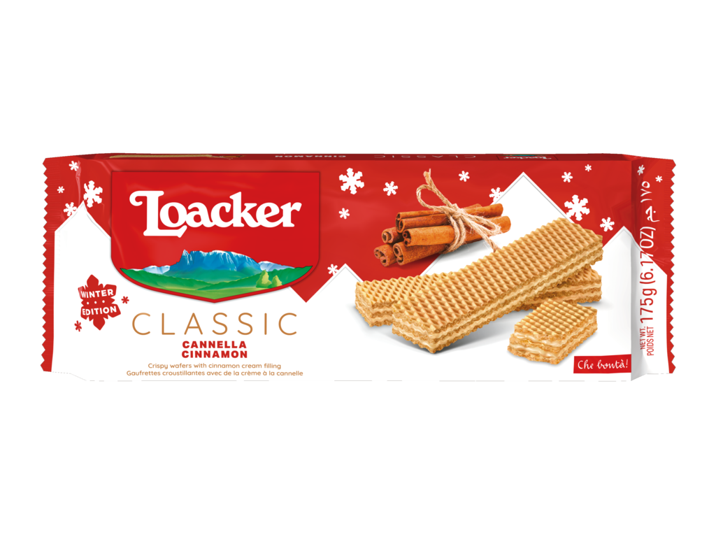Купить Вафли Loacker Classic Cinnamon 175 G цена 183 ₴ — Prom Ua Id