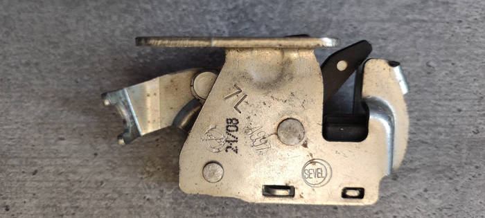 Купити Замок задньої дверки (защолка) Fiat Ducato 1379726080, ціна 390 ...