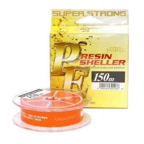 Шнур Yamatoyo PE Resin Sheller Orange 150m #0.8 12LB помаранчевий (ID#1978006061), цена: 588 ...