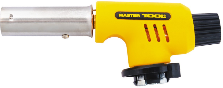 Заказать Газовая горелка Mastertool с пьезоподжигом 44-5009 для баллона "Комета" с доставкой по ...