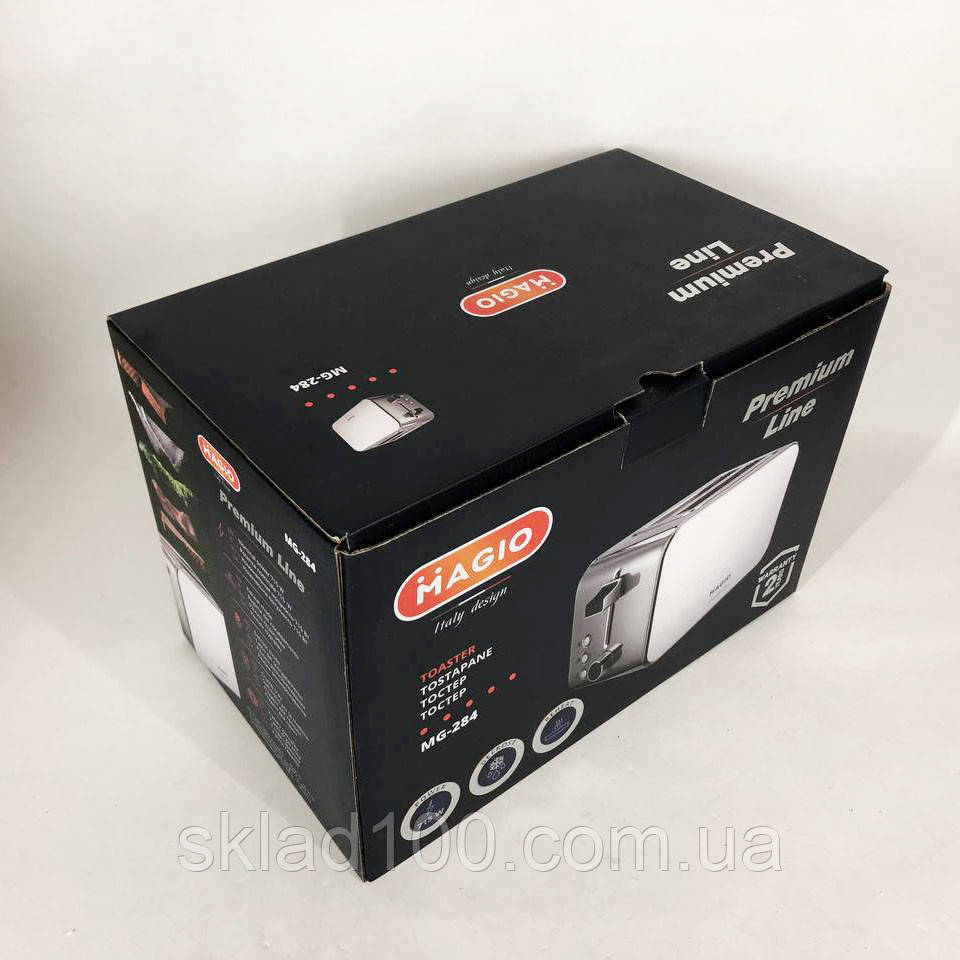 Тостеры для дома Magio MG-284 | Вертикальный тостер для тостов | IE-545 Универсальный тостер (ID ...