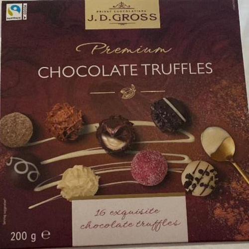 Купить Цукерки праліне трюфель J.D.Gross Premium Chocolate Truffles 200 ...