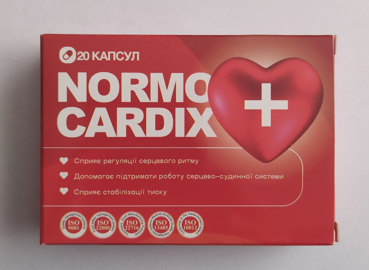 Normo Cardix + натуральний засіб для серцево-судинної системи Нормо ...