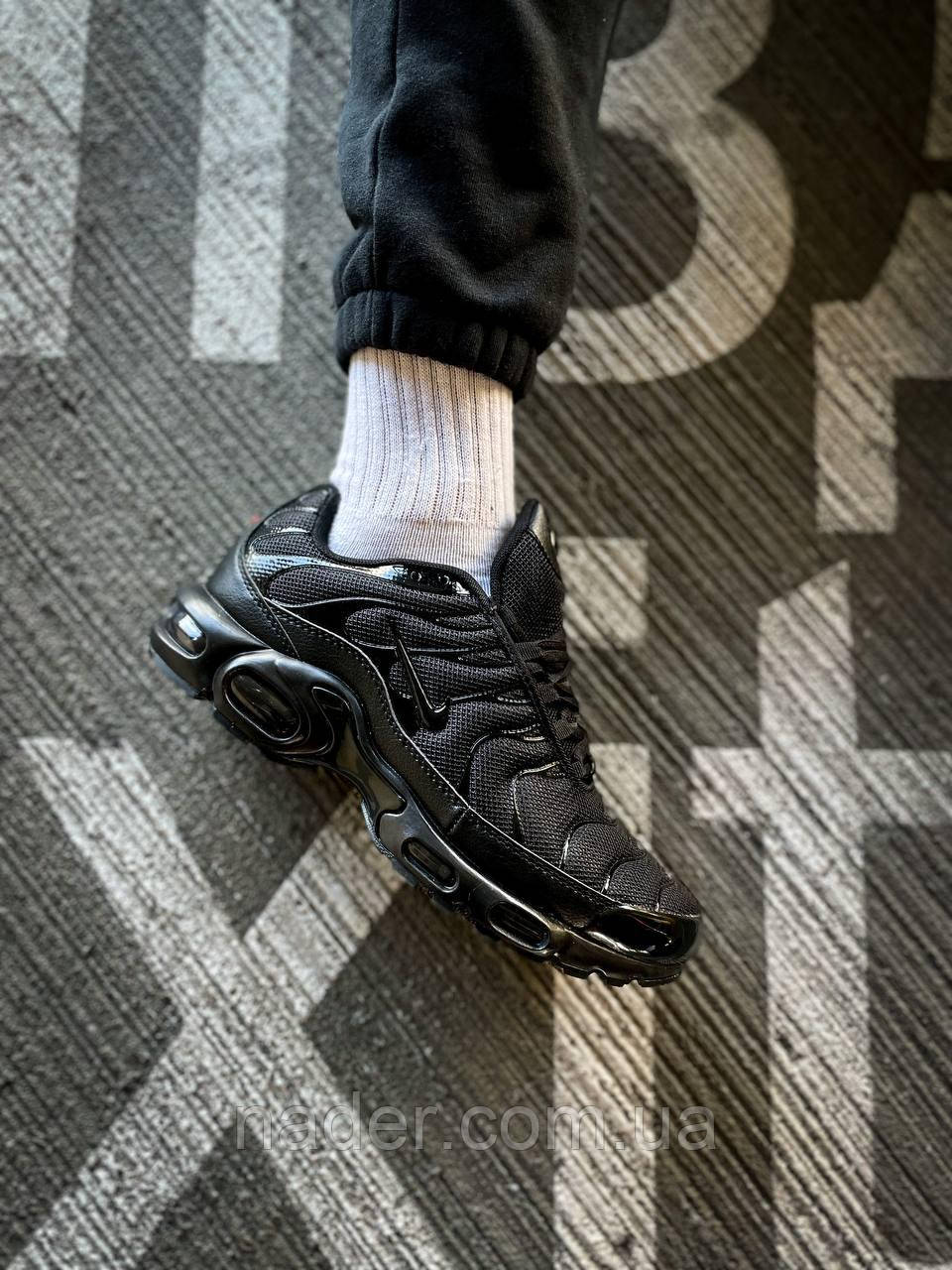 Nike Air Max Tn+ Black мужские кроссовки (ID#1978781076), цена: 2018.70 ...