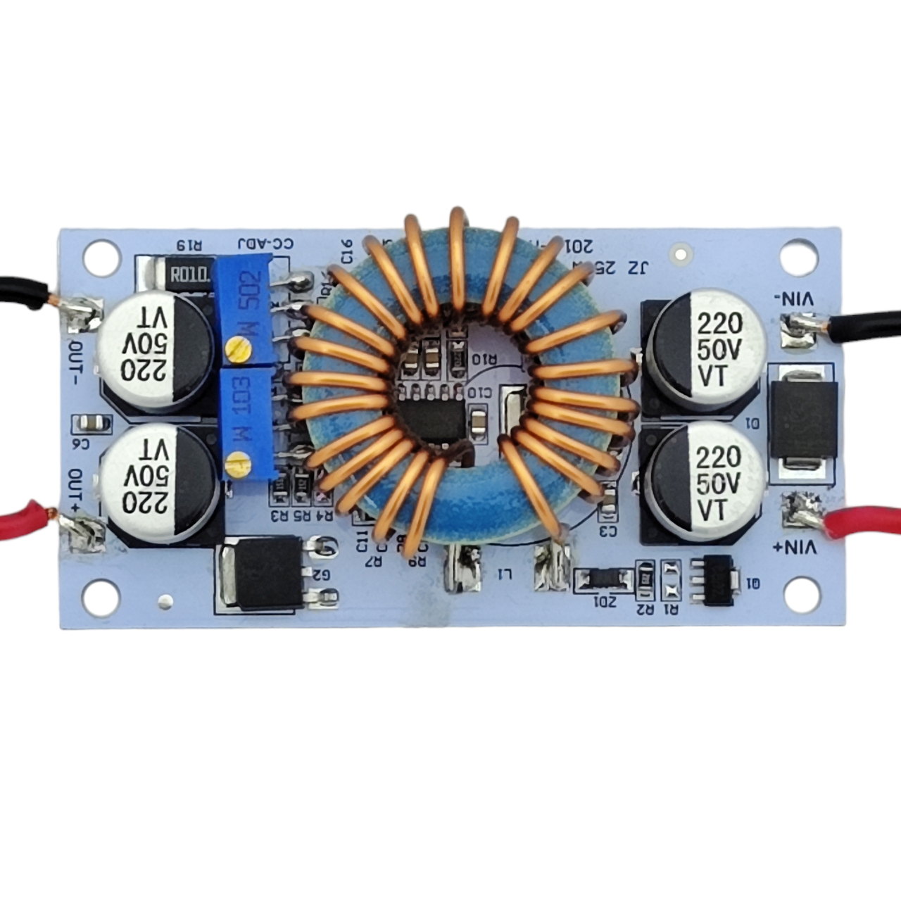 Повышающий преобразователь DC-DC CC/CV 8.5-48V - 10-50V 10A TL494 ...