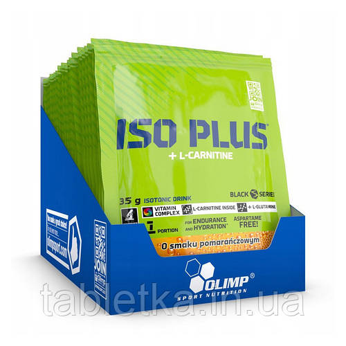 Купить Iso Plus + L-Carnitine (35 g, orange), цена 51 ₴ — Prom.ua (ID ...