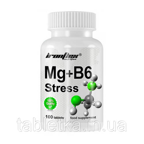 Купить Mg+B6 Stress (100 tab), цена 154 ₴ — Prom.ua (ID#1979022794)