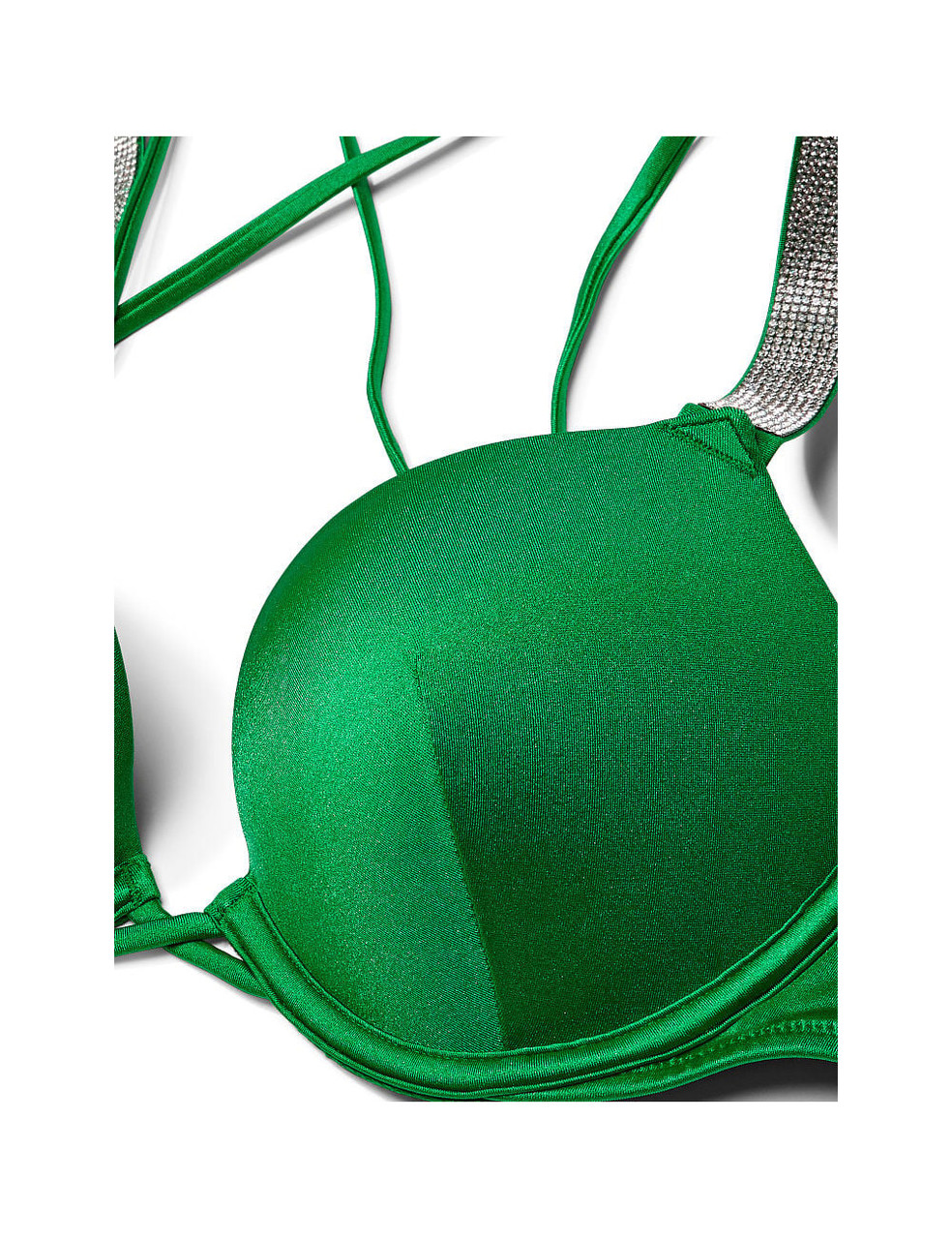 Купальник Victoria's Secret Shine Strap Bombshell Add-2-Cups Push-Up двойной пуш-ап 85C/L ...