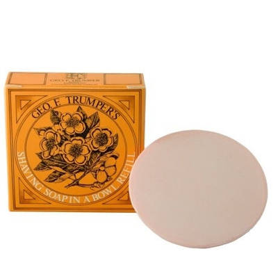 Мило для гоління Geo F Trumper Eucris Hard Shaving Soap у чаші з дерева ...