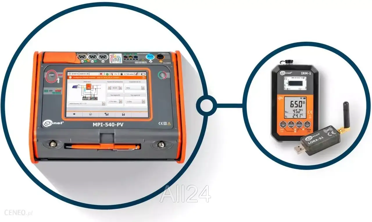 Sonel Mpi-540-Pv Solar Start Wielofunkcyjny Miernik Parametrów Instalacji Elektrycznej ...