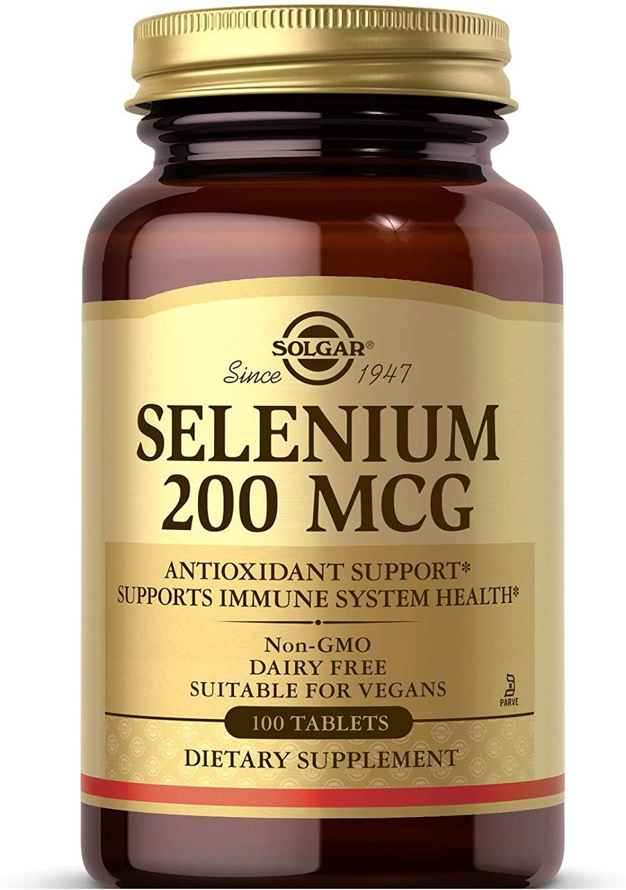 Купить Селен Selenium Solgar 200 мкг 100 таблеток, цена 711 ₴ — Prom.ua ...