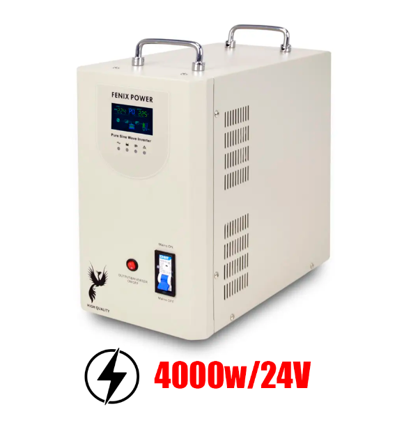 Інвертор FENIX POWER HB5024 5000ВА/4000 Вт із чистою синусоїдальною ...