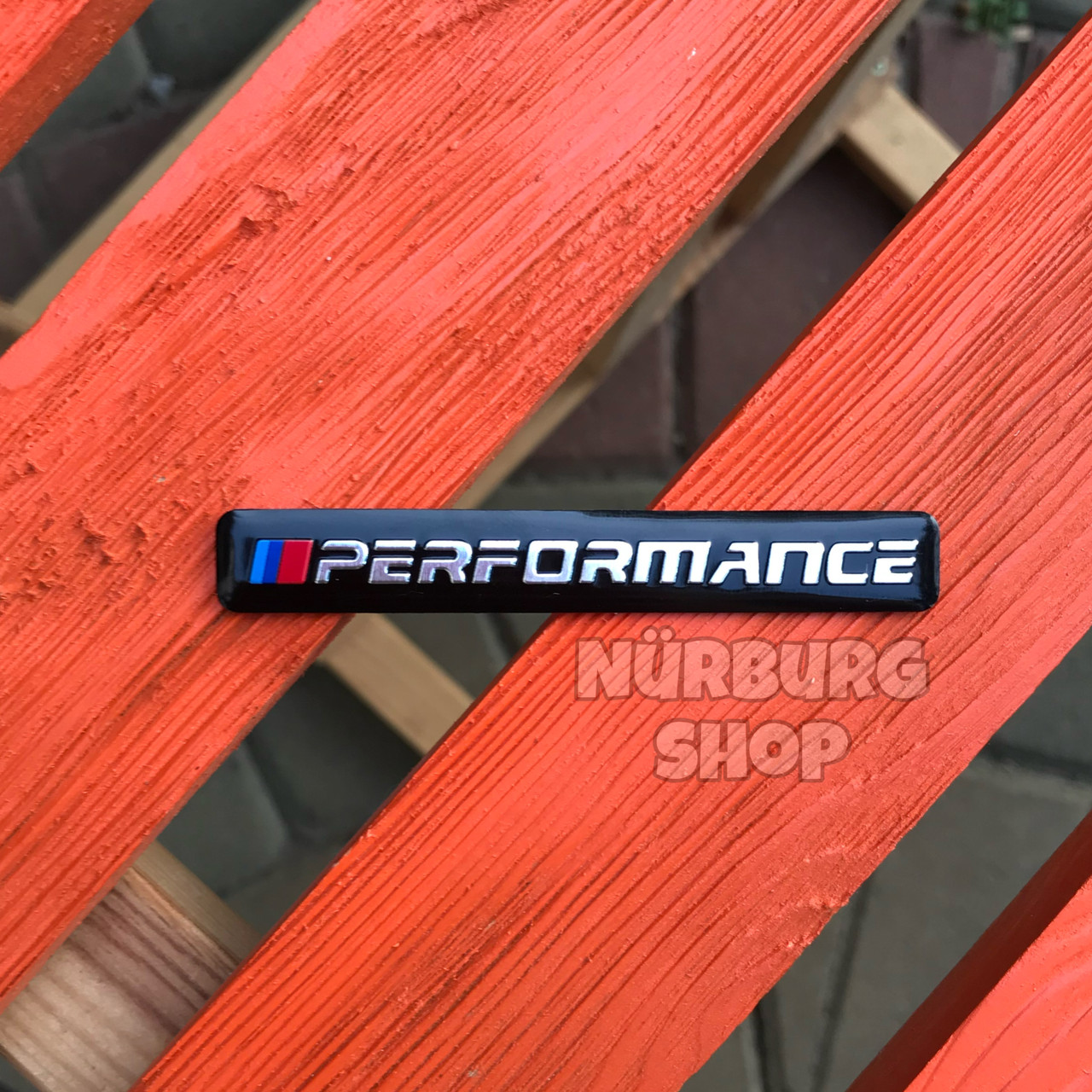 Чорна алюмінієва наклейка шильд BMW M Performance логотип E39 E46 E53 E60 E70 E83 E90 F01 F07 ...