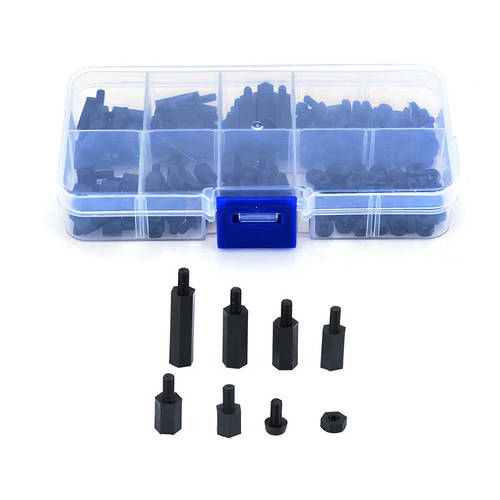 Стойка для печатных плат М3 160шт нейлоновая шестигранная (ID ...