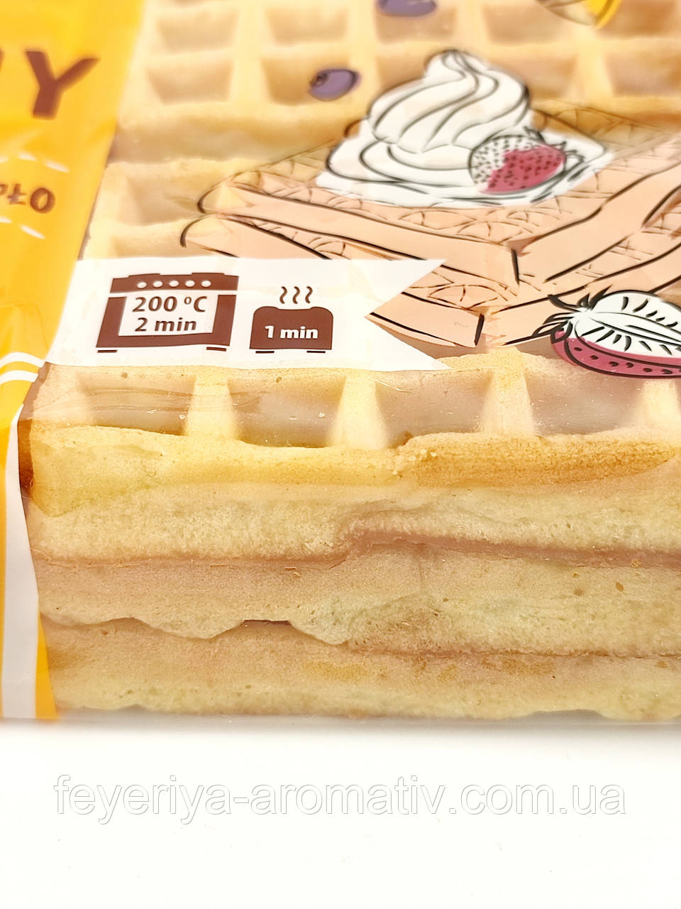 Бельгійські вафлі Dan Cake Gofry 12 шт 250 г (Польща): продаж, ціна у ...