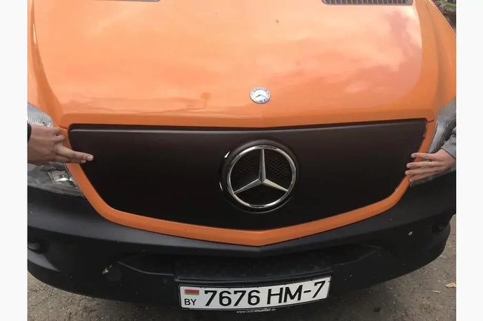 Mercedes Sprinter W906 Зимова решітка радіатора V1 (2013 ) (ID ...