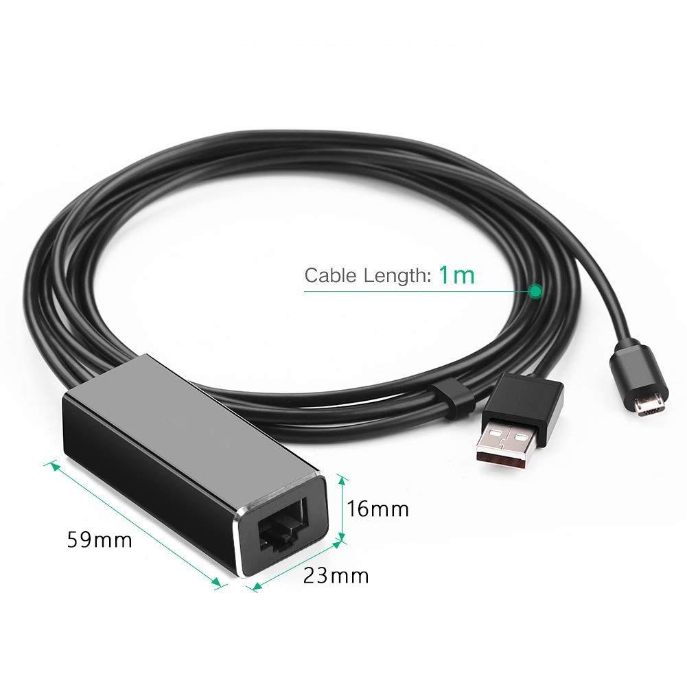Купить Сетевой переходник USB, Micro USB to Ethernet, RJ45 100 Мбит/с ...