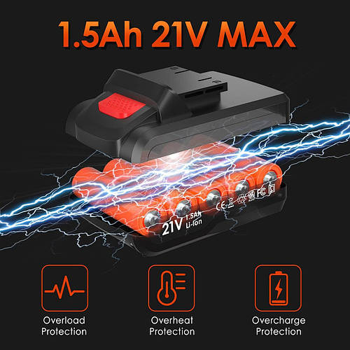 Акумуляторний дриль-шуруповерт Distianert 21 В 36 Нм Уцінка (ID ...