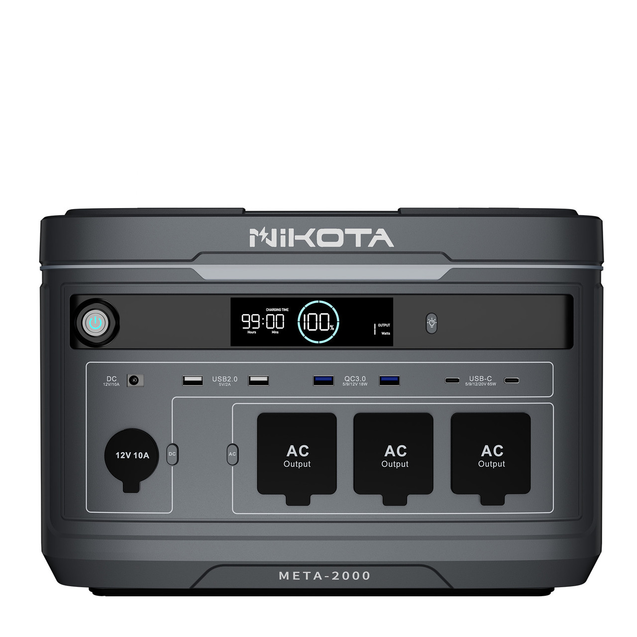 Зарядная станция NIKOTA META-2000-NCM (2016Wh/2300W/4000W): продажа ...