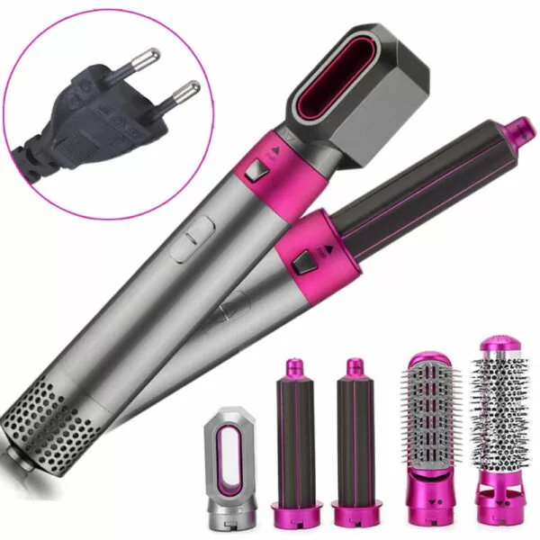 Стайлер DYSON 5в1 для укладки волос Дайсон комплект насадок HAIR BRUSH ...