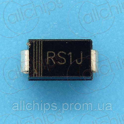 50шт Диод 1А 600В 250нс RS1J-SMA DO214AC (ID#97395333), цена: 55.09 ...