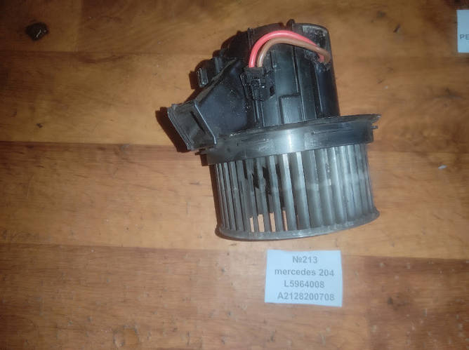 No213 Б/у Моторчик печки L5964008 A2128200708 Mercedes 204 (ID ...