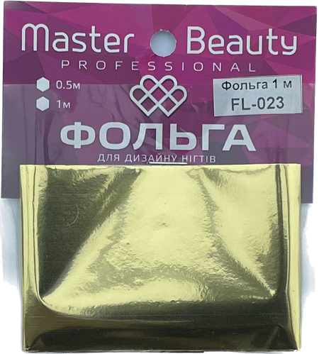 Купить Фольга FL 023 золота 1м, цена 20 ₴ — Prom.ua (ID#1980996584)