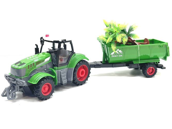 Купити Трактор Limo Toy з причепом на радіокеруванні зі світловими ...
