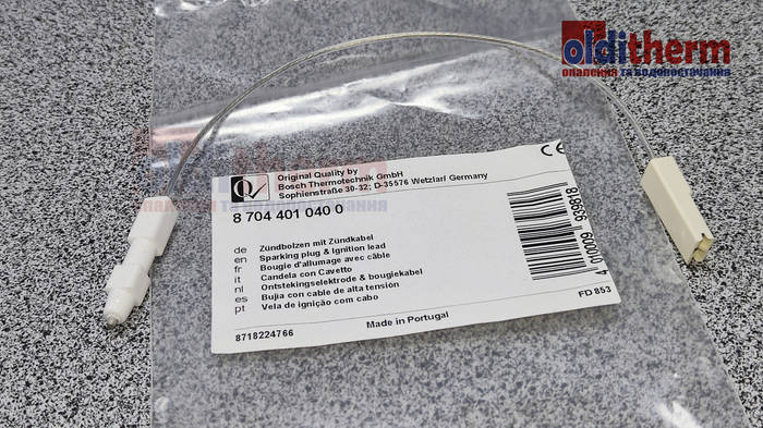 Купить Электрод розжига газовых колонок Junkers / BOSCH W11, WR10-2P ...