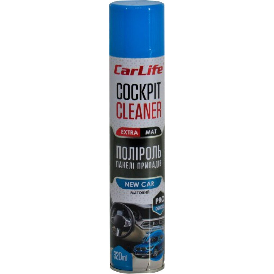 Купить Carlife Cockpit Cleaner Extra Mat новая машина, 320 мл (CF344 ...