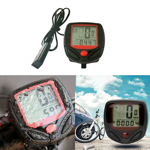 Купить Спидометр для велосипеда проводной, 6 функций, «Classic», Черный ...