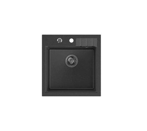 Кухонная мойка Quadron HCQP5052CZK PETER 110 черный - гранит ...