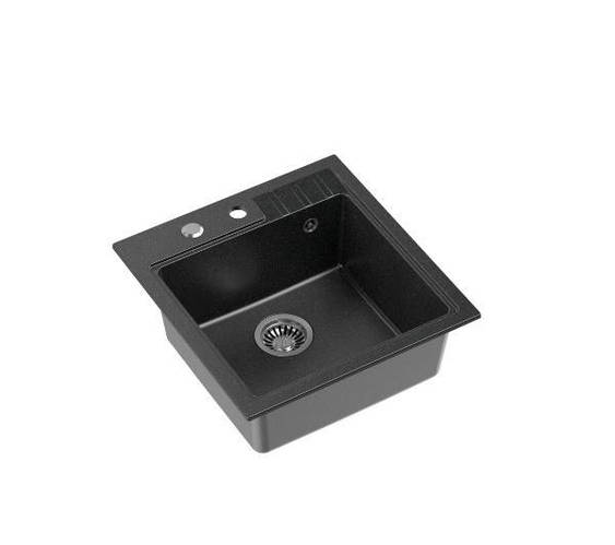 Кухонная мойка Quadron HCQP5052CZK PETER 110 черный - гранит ...