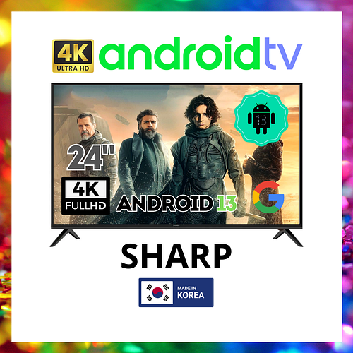 Сучасний Телевізор Sharp 24" Smart-TV Full HD T2 USB Гарантія 1 РІК! (ID#1256361026), ціна: 5191 ...