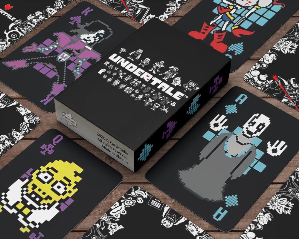 Гральні карти Undertale (ID#1981834314), цена: 350 ₴, купити на Prom.ua