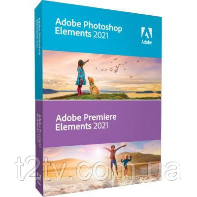 Оригінал! ПО для мультимедиа Adobe Premiere Elements 2022 Multiple Platforms International Engl ...