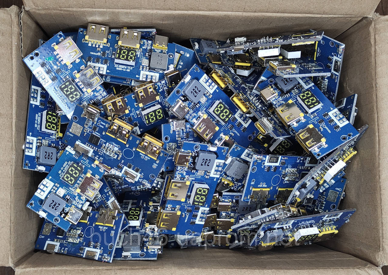 Плата повербанка 22W SW6208 SW6206 с LED дисплеем type-c PD QC3.0 ...