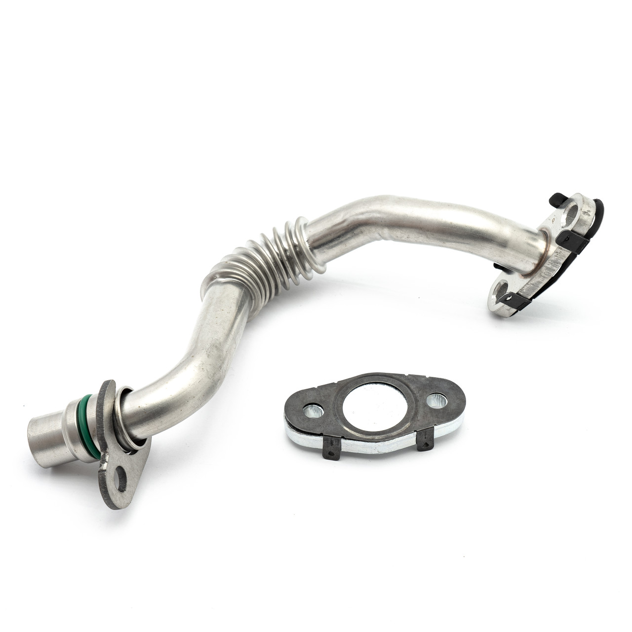 Трубка слива масла турбины Land Rover LR087351 + заглушка LR044555 и ...