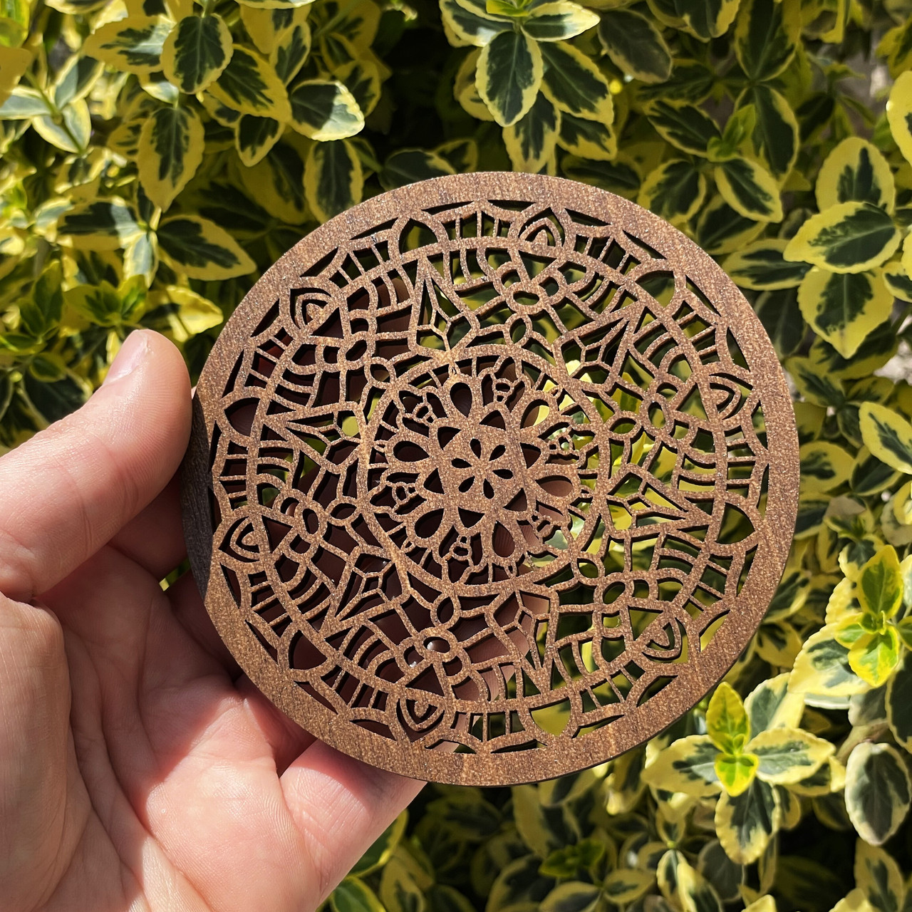 Підставка під бокал чашку та під гаряче з фанери 10 см Id 1982694320 цена 49 ₴ купить на