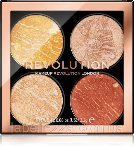 Палетка для лица Makeup Revolution Cheek Kit оттенок Make It Count (ID ...