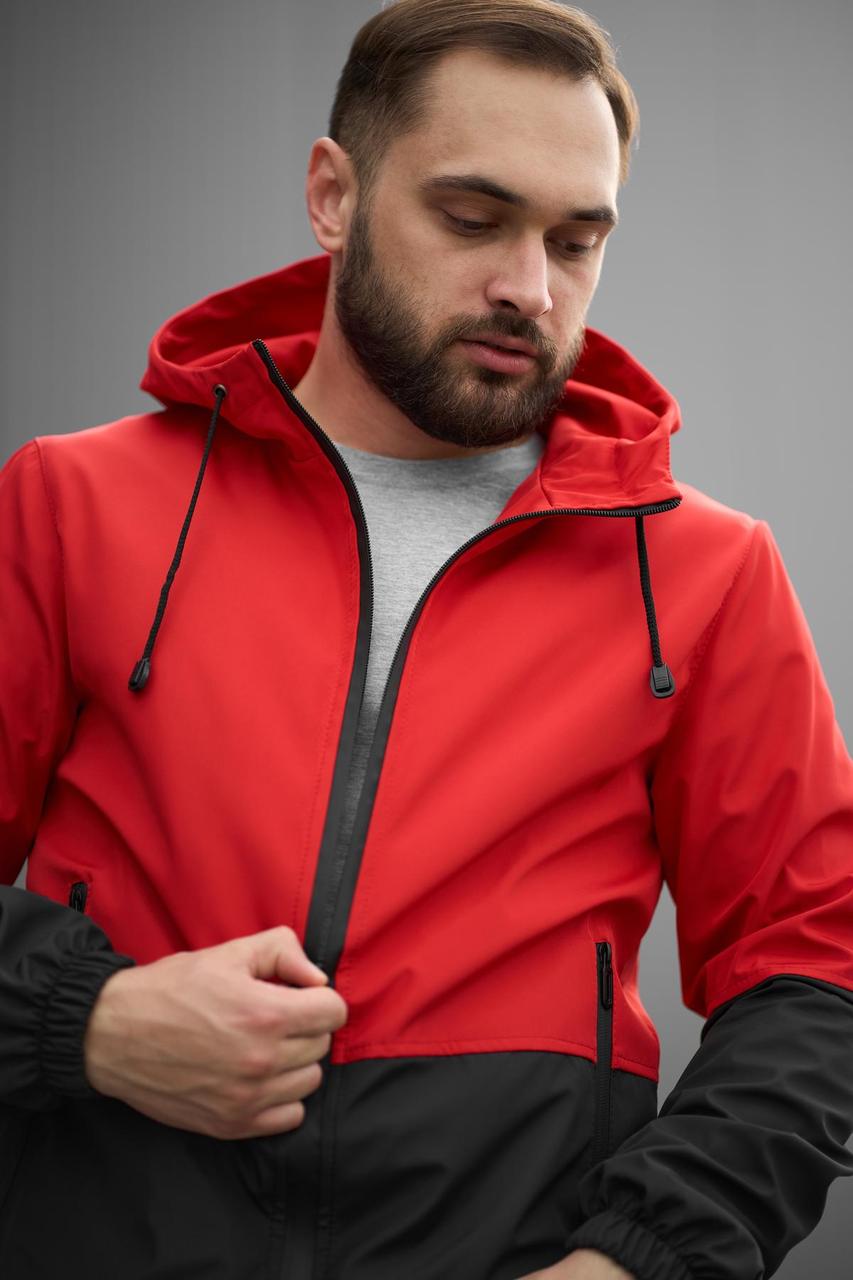 Купити Куртка Softshell light Intruder червоно-чорна KBK, ціна 479 ₴ - Prom.ua (ID# 1982510752)